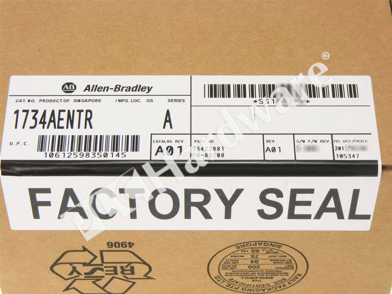 PLC Hardware - Allen Bradley 1734-AENT Series A, Surplus Sealed Pre-owned