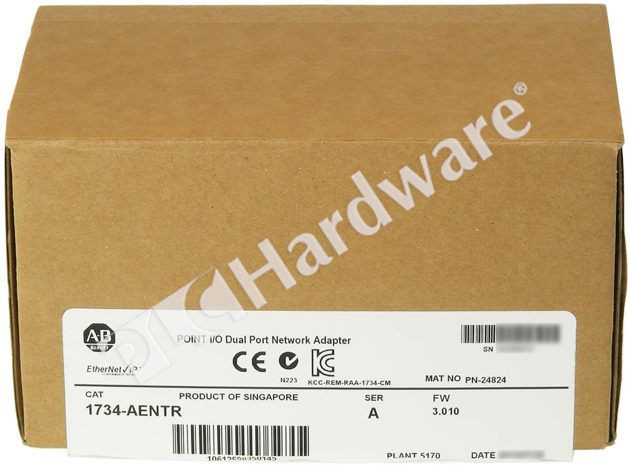 PLC Hardware - Allen Bradley 1734-AENTR Series A, Surplus Open Pre-owned