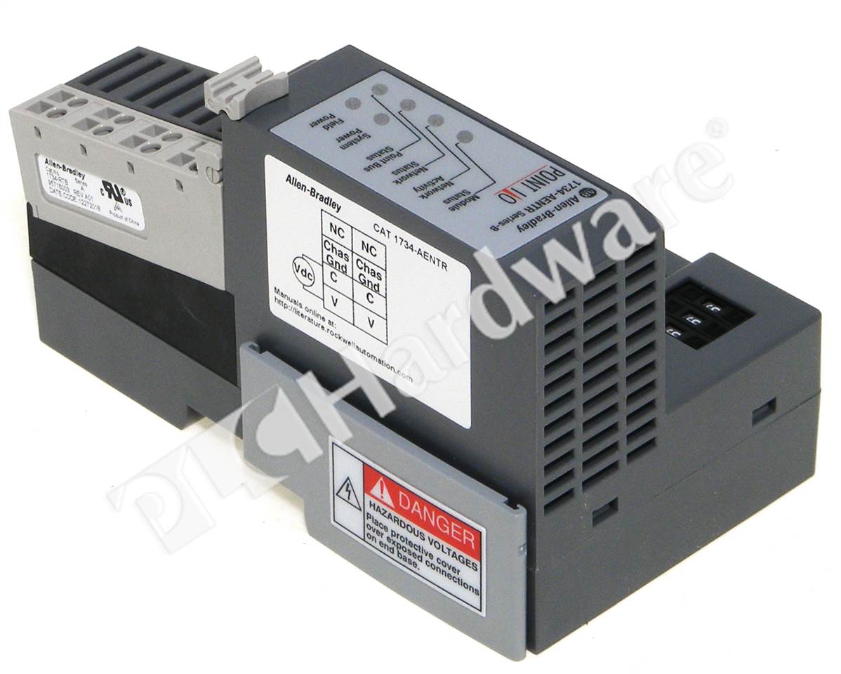 PLC Hardware - Allen Bradley 1734-AENTR Series A, Used PLCH Packaging