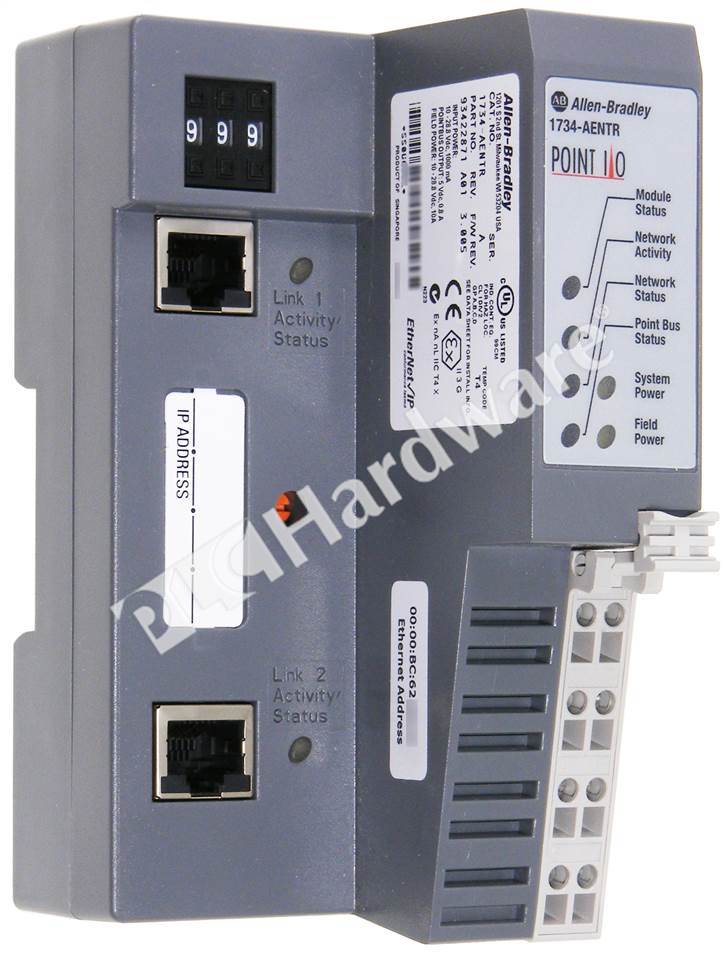 PLC Hardware - Allen Bradley 1734-AENTR Series A, Used PLCH Packaging