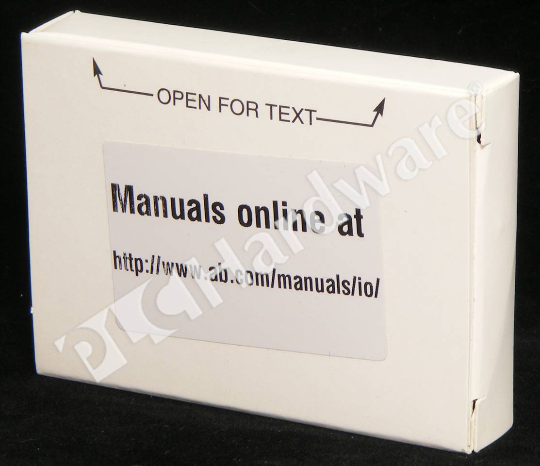 PLC Hardware: Allen-Bradley 1734-IB4 POINT I/O 24VDC 4-Ch Sink Input Module