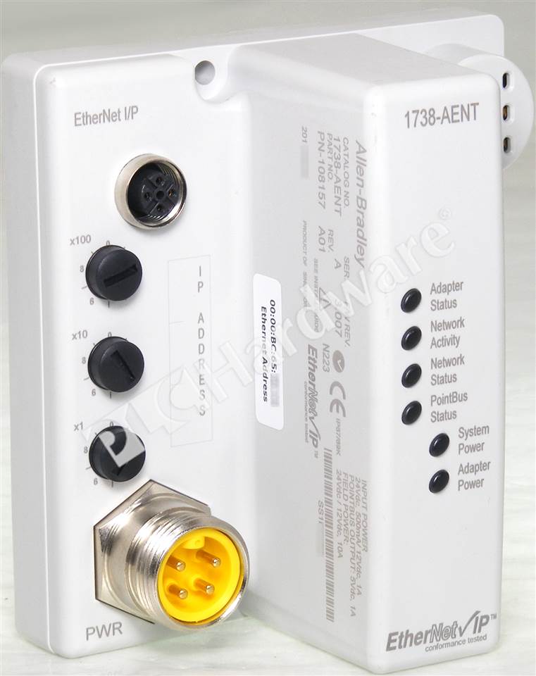 PLC Hardware - Allen Bradley 1738-AENT Series A, Used PLCH Packaging