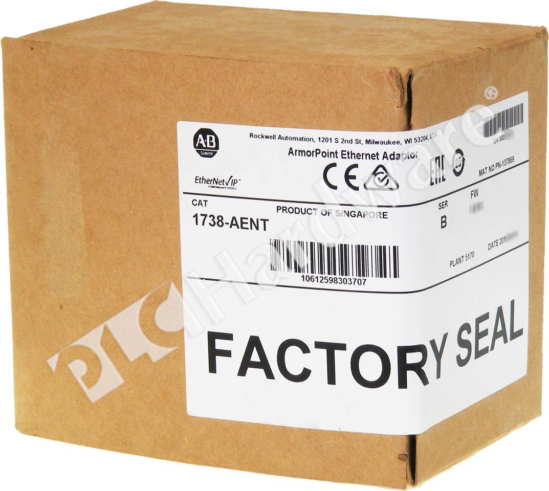 PLC Hardware - Allen Bradley 1738-AENT Series B, Surplus Sealed Pre-owned