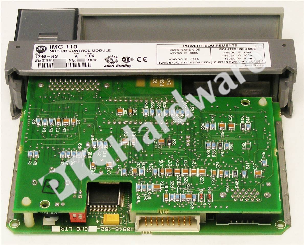 PLC Hardware: Allen-Bradley 1746-HS SLC 500 Motion Module for IMC-110 MCS