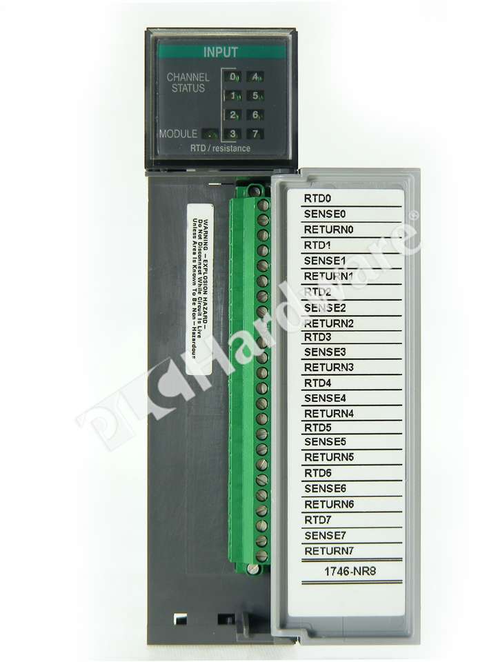 PLC Hardware: Allen-Bradley 1746-NR8 SLC 500 RTD/Resistance 8-Ch Analog ...