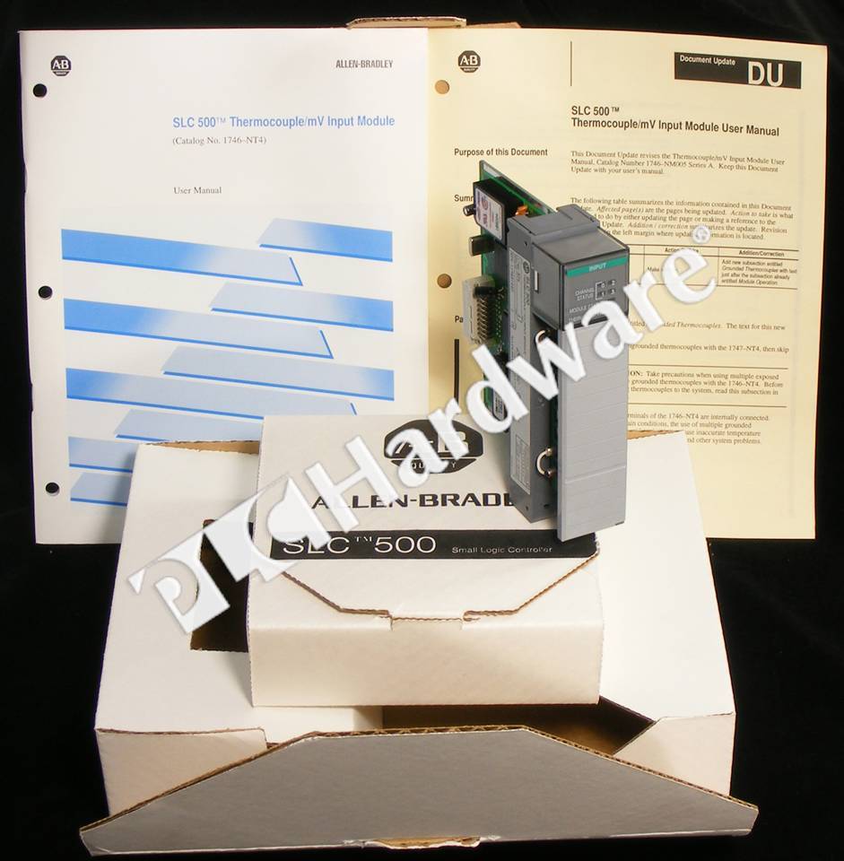 PLC Hardware: Allen-Bradley 1746-NT4 4 Thermocouple/mV Analog Input ...