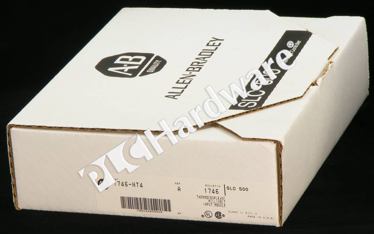 PLC Hardware: Allen-Bradley 1746-NT4 4 Thermocouple/mV Analog Input ...
