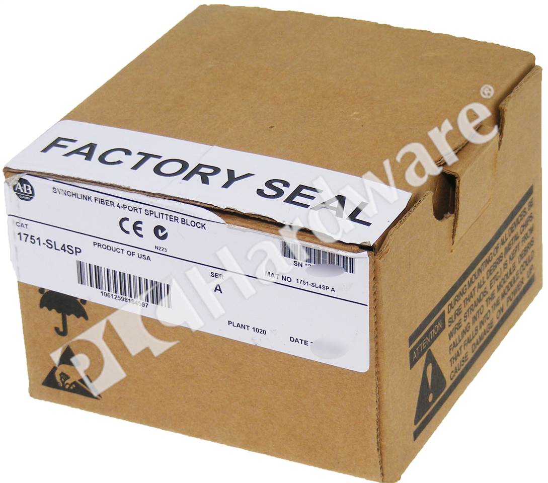 PLC Hardware - Allen Bradley 1751-SL4SP Series A, Surplus Open Pre-owned