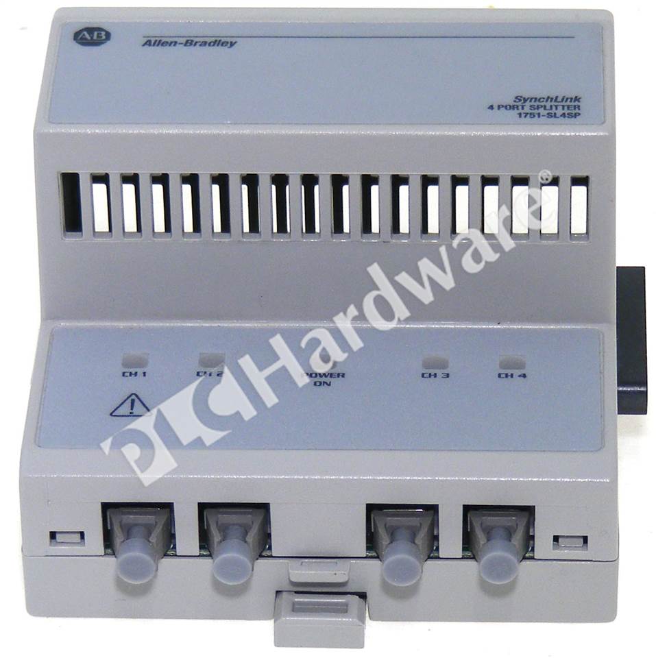 PLC Hardware: Allen-Bradley 1751-SL4SP SynchLink Fiber 4-Port Splitter ...