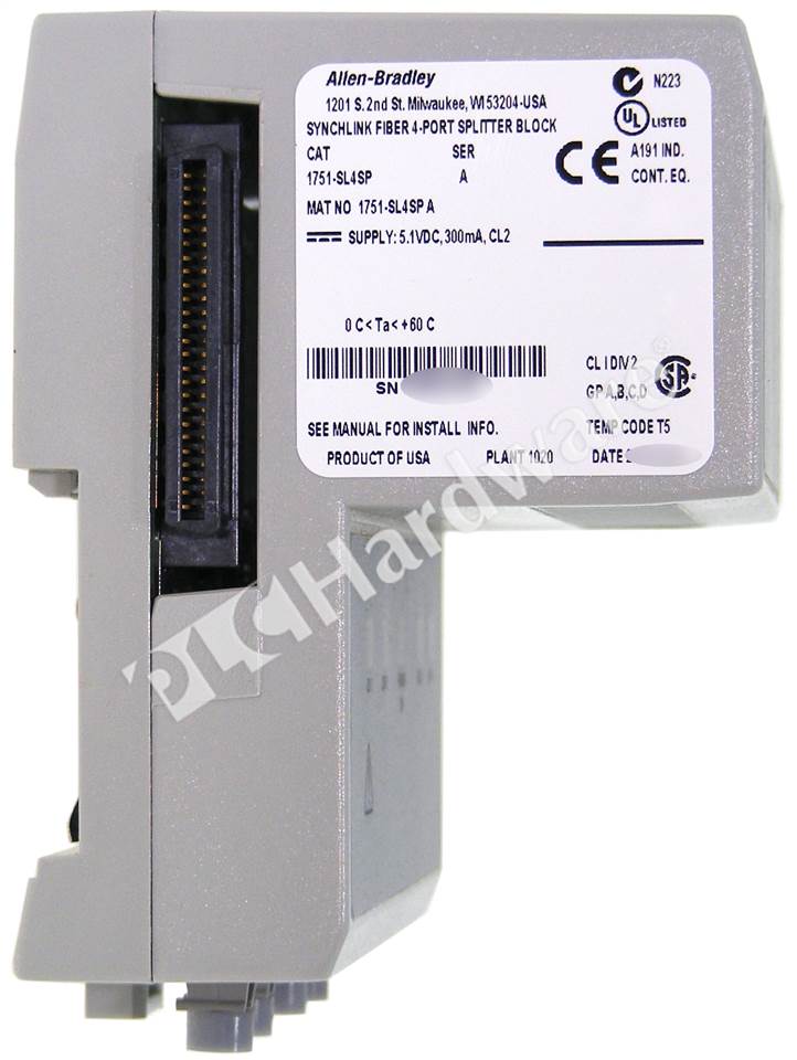 PLC Hardware - Allen Bradley 1751-SL4SP Series A, Surplus Open Pre-owned