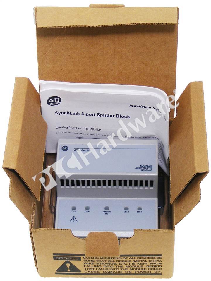 PLC Hardware - Allen Bradley 1751-SL4SP Series A, Surplus Open Pre-owned