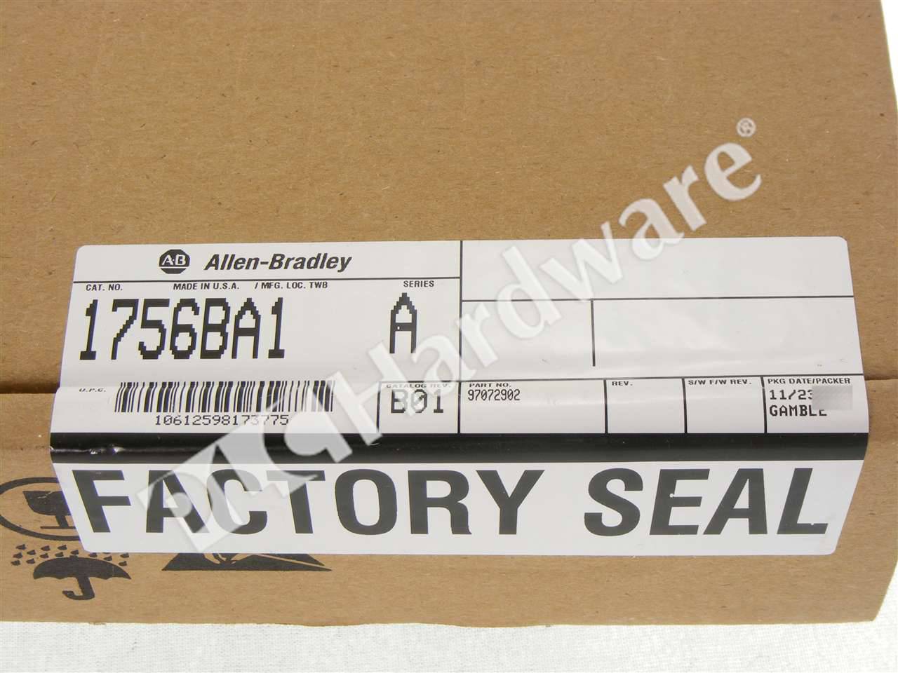 PLC Hardware - Allen Bradley 1756-BA1