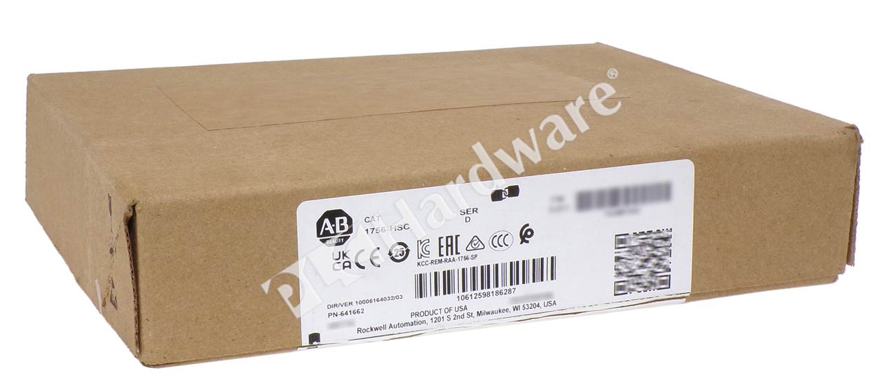 PLC Hardware - Allen Bradley 1756-HSC Series D, Surplus Open Pre-owned