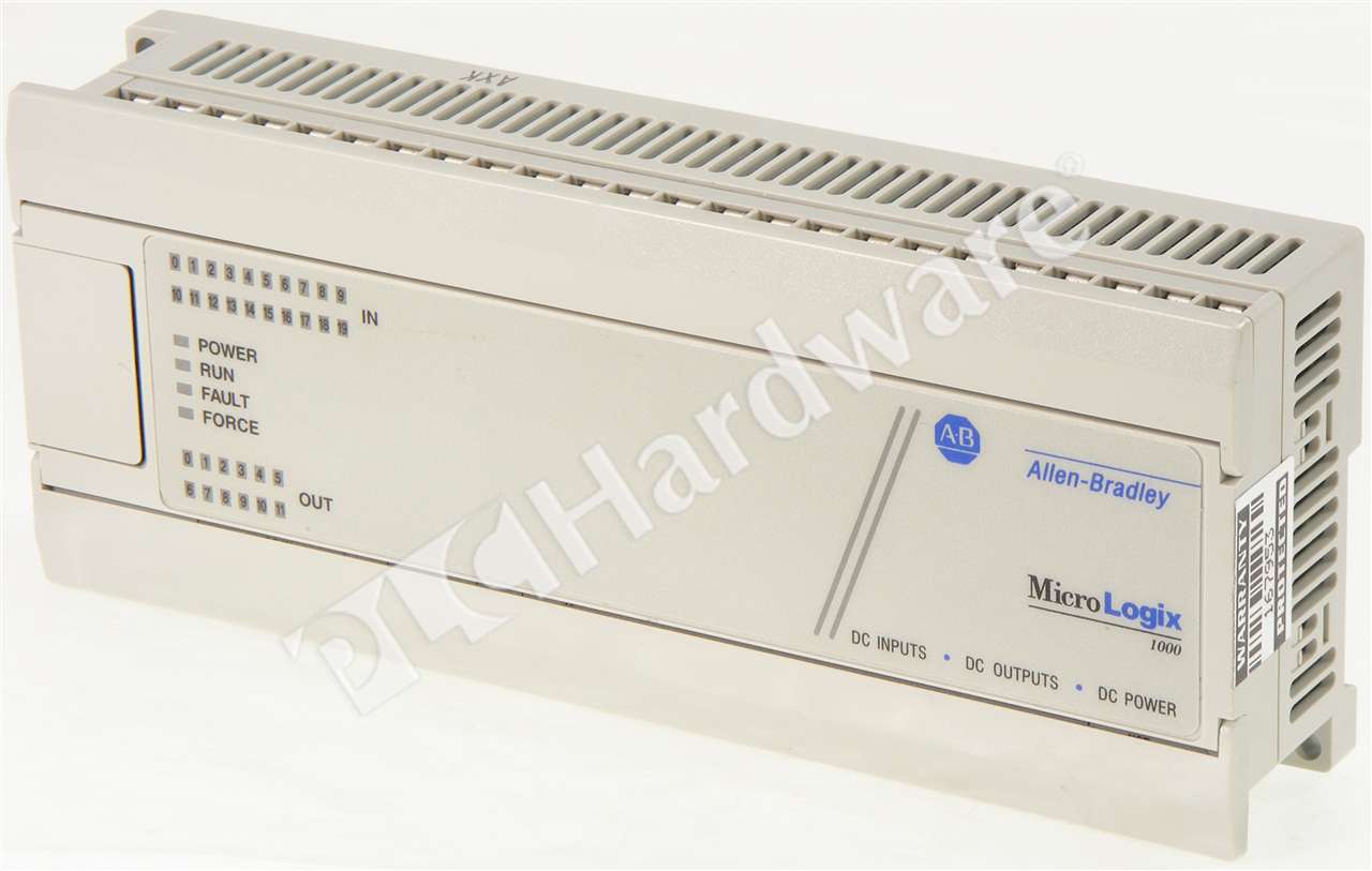 PLC Hardware: Allen-Bradley 1761-L32BBB MicroLogix 1000 Controller 32 I/O