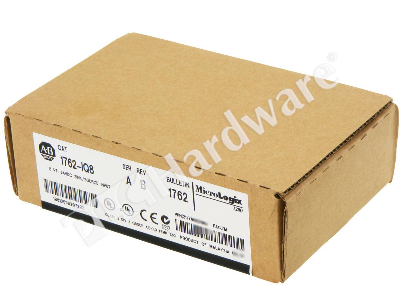 PLC Hardware: Allen-Bradley 1762-IQ8 MicroLogix 8-Point 24V DC Input Module