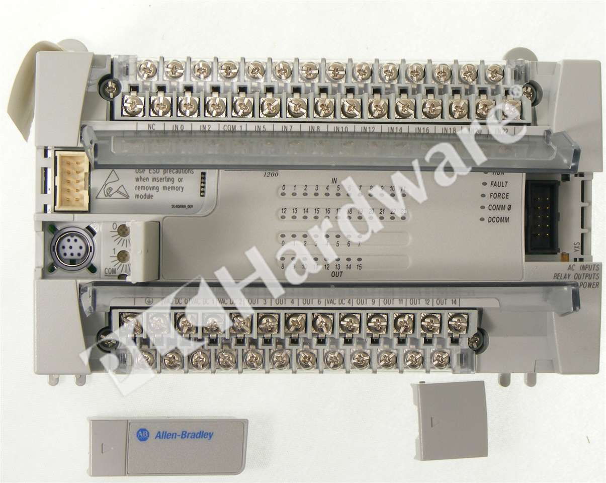 PLC Hardware: Allen-Bradley 1762-L40AWA MicroLogix 1200 Controller 16 ...