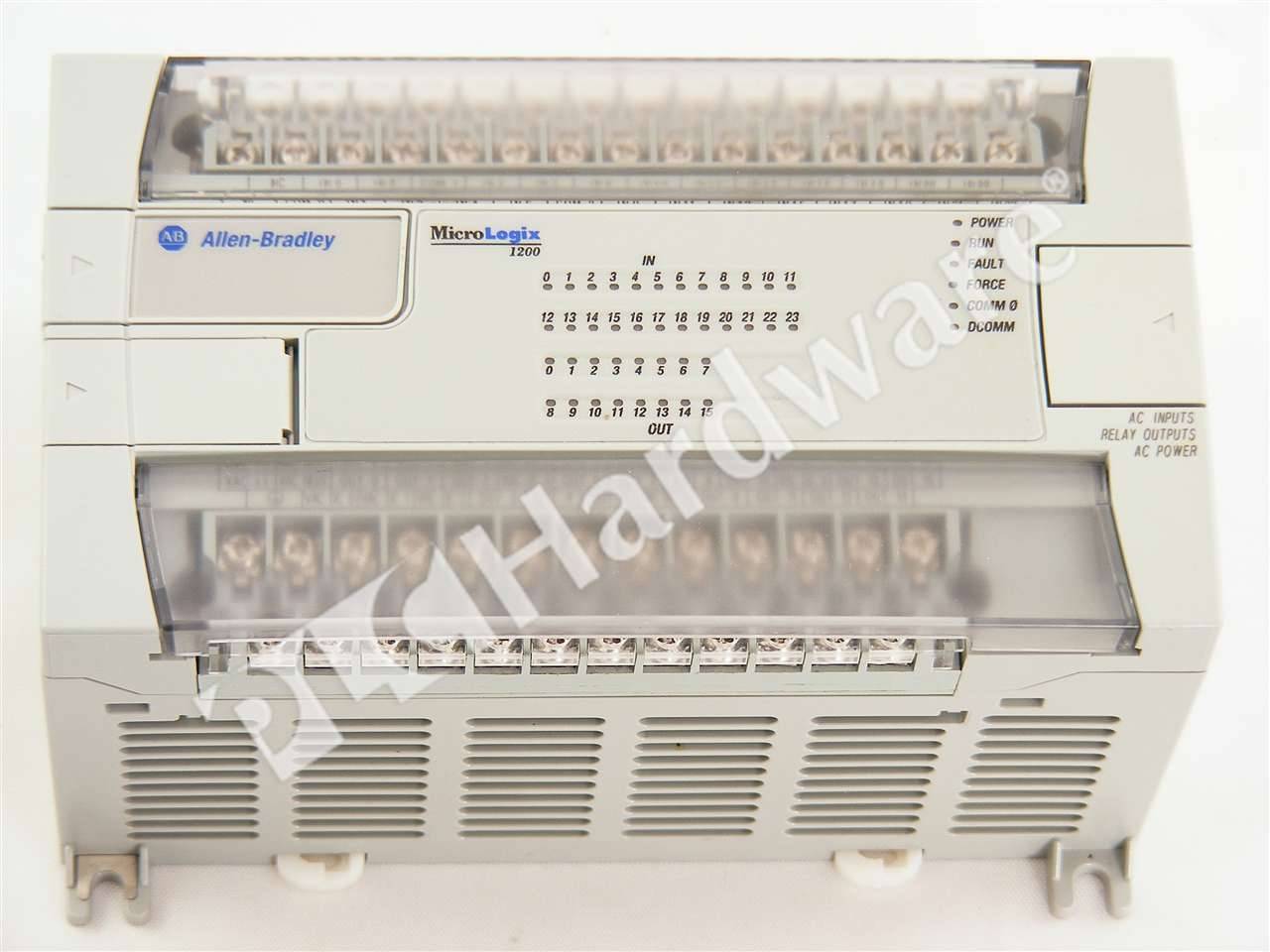 PLC Hardware: Allen-Bradley 1762-L40AWA MicroLogix 1200 Controller 16 ...