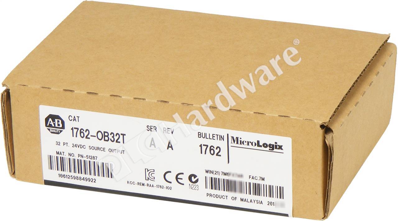 PLC Hardware: Allen-Bradley 1762-OB32T MicroLogix Digital Output, 32-P ...