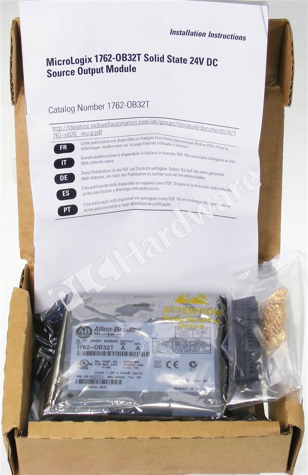 PLC Hardware: Allen-Bradley 1762-OB32T MicroLogix Digital Output, 32-P ...