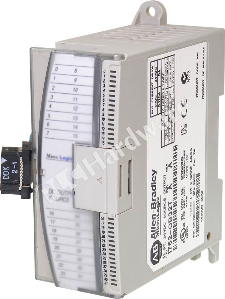 PLC Hardware: Allen-Bradley 1762-OB32T MicroLogix Digital Output, 32-P ...