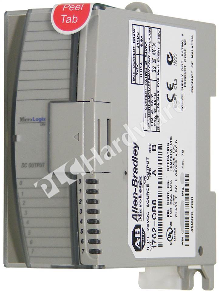 PLC Hardware - Allen Bradley 1762-OB8 Series A, Surplus PLCH Pre-owned