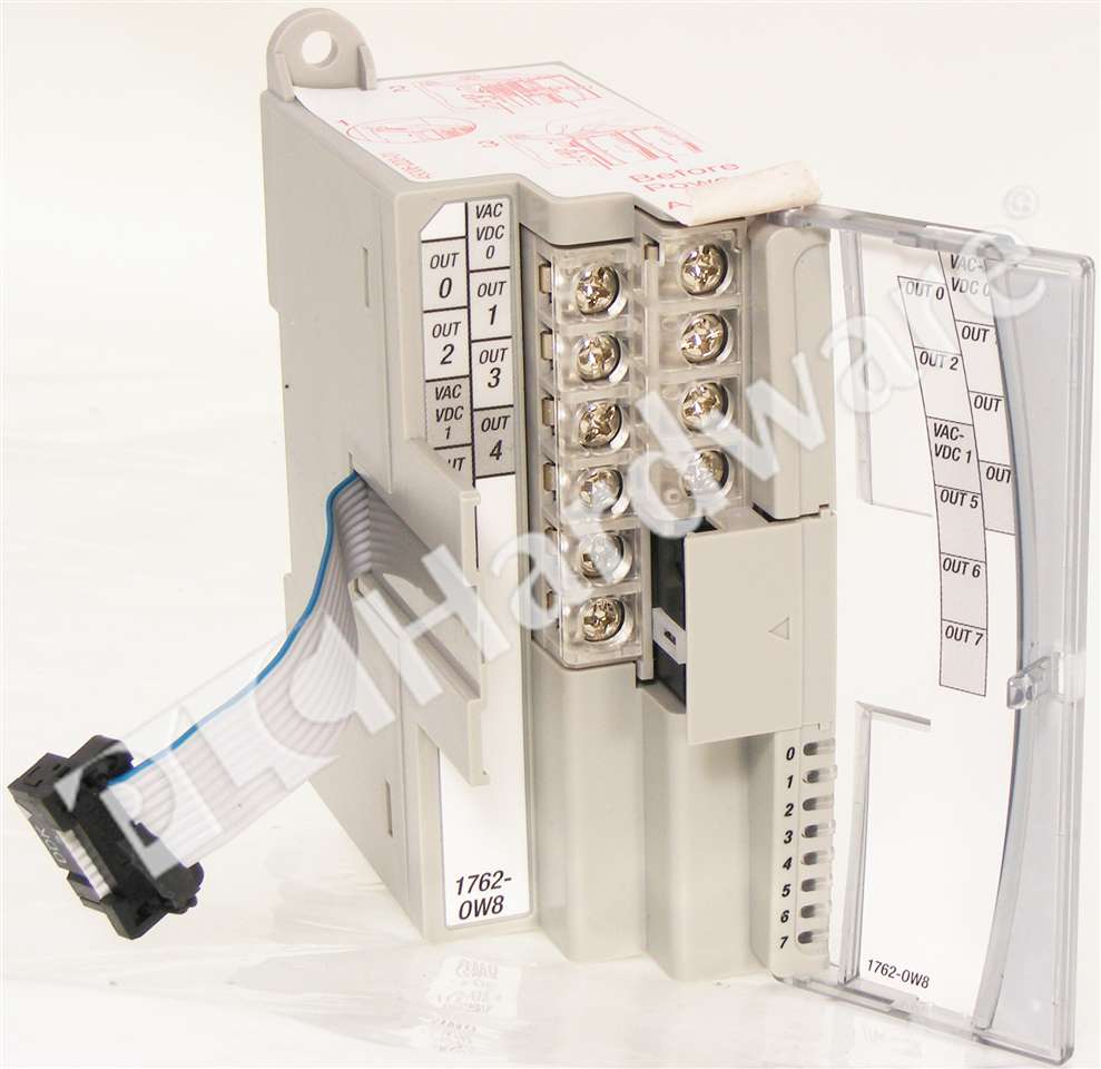PLC Hardware: Allen-Bradley 1762-OW8 MicroLogix 8-P AC/DC Relay Output ...