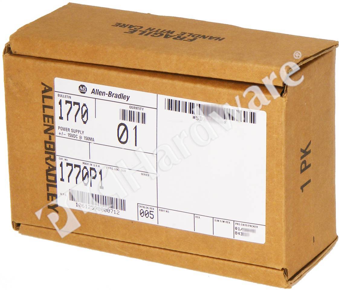 PLC Hardware: Allen-Bradley 1770-P1 PLC-5 Power Supply 120//240VAC to 5 ...