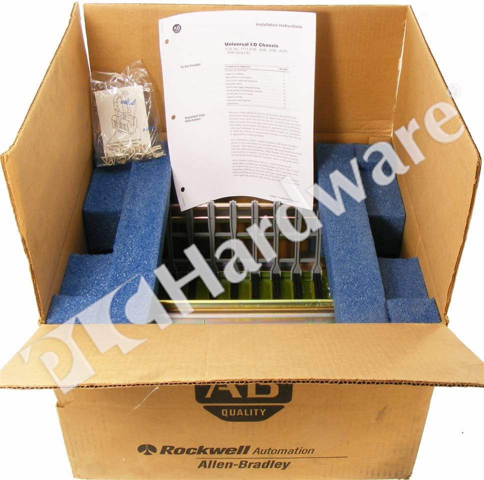 PLC Hardware - Allen Bradley 1771-A2B Series B, Surplus Open Pre-owned