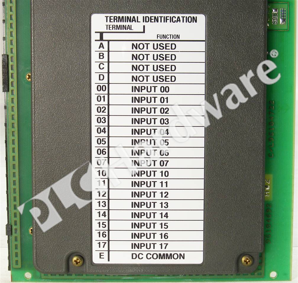 PLC Hardware: Allen-Bradley 1771-ICD PLC-5 Digital Input Module, 20-60V DC