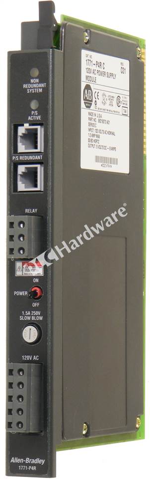 PLC Hardware - Allen Bradley 1771-P4R Series C, Surplus Sealed Pre-owned