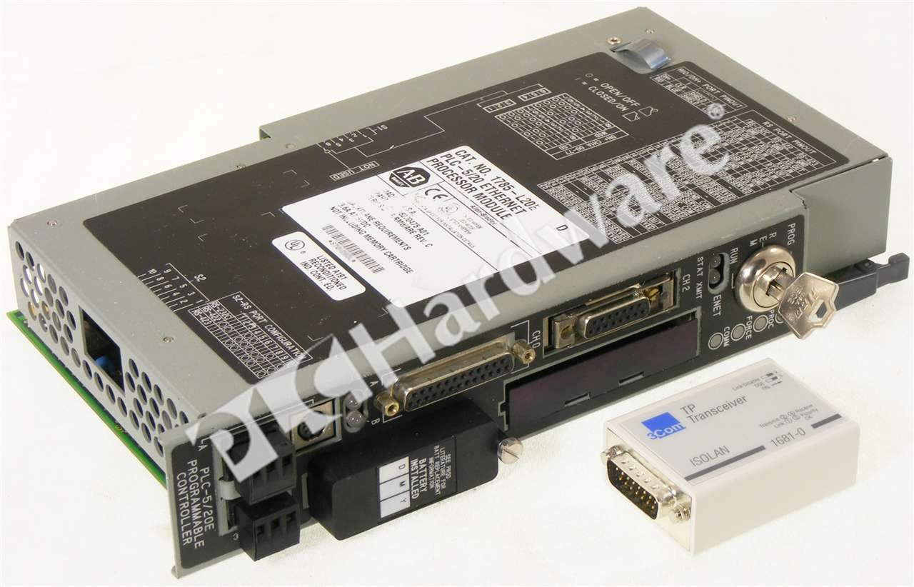 PLC Hardware - Allen Bradley 1785-L20E Series D, Used PLCH Packaging