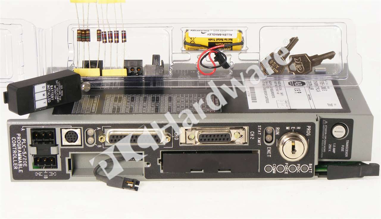 PLC Hardware - Allen Bradley 1785-L20E Series E, Surplus Open Pre-owned