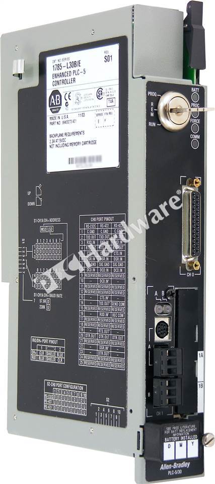 PLC Hardware: Allen-Bradley 1785-L30B PLC-5/30 Standard Controller, 32K ...