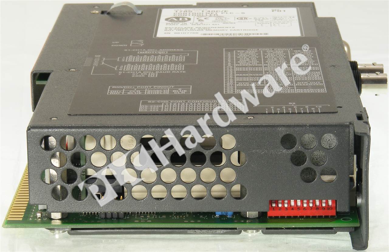 PLC Hardware: Allen-Bradley 1785-L40C PLC-5/40C Processor for ControlNet