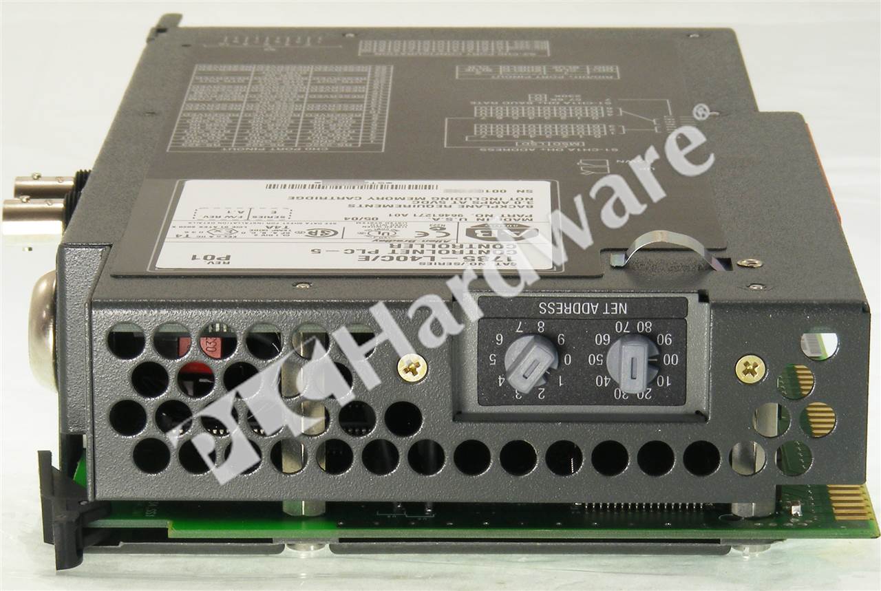 PLC Hardware: Allen-Bradley 1785-L40C PLC-5/40C Processor for ControlNet