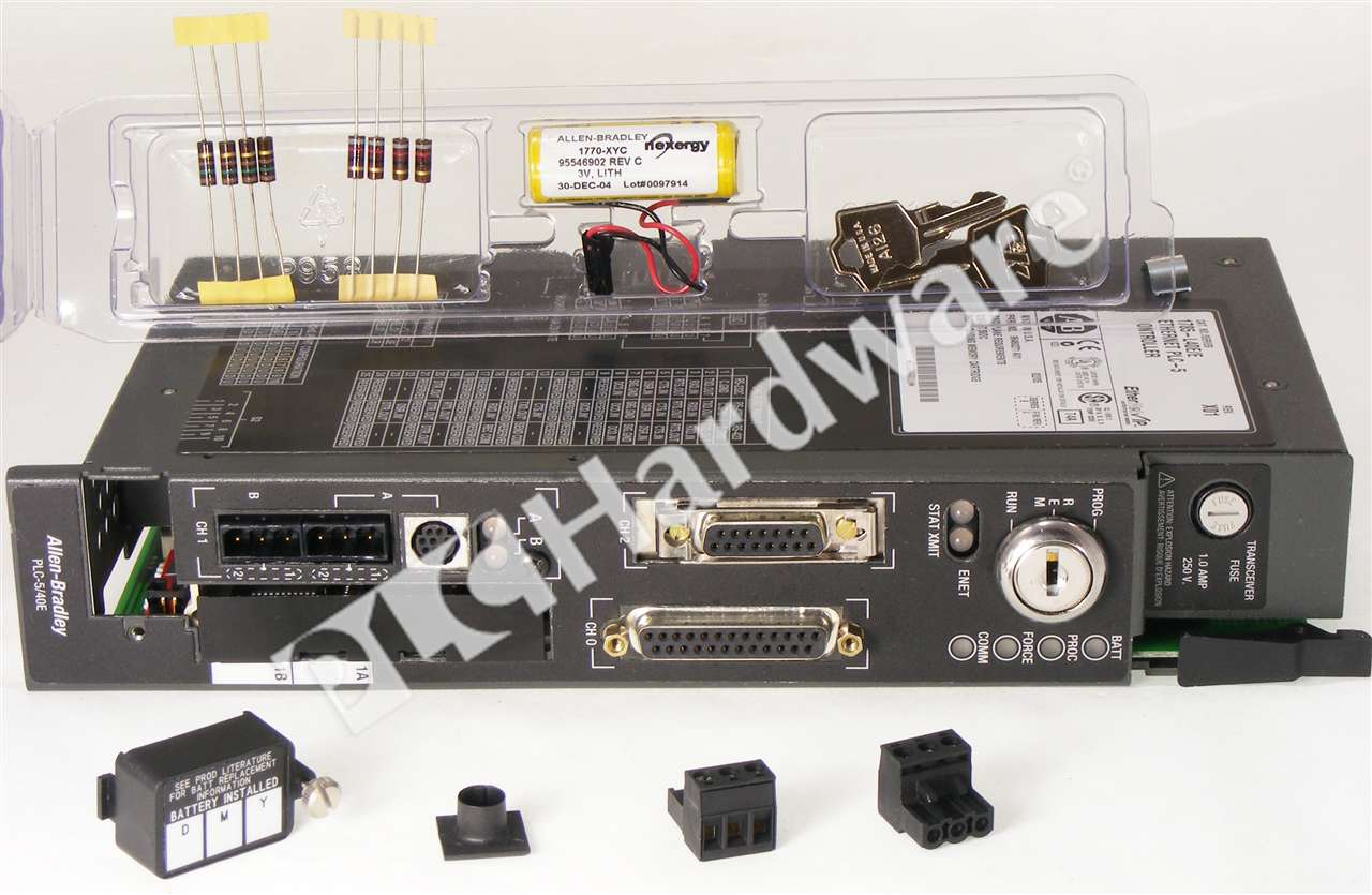 PLC Hardware - Allen Bradley 1785-L40E Series E, Surplus Open Pre-owned