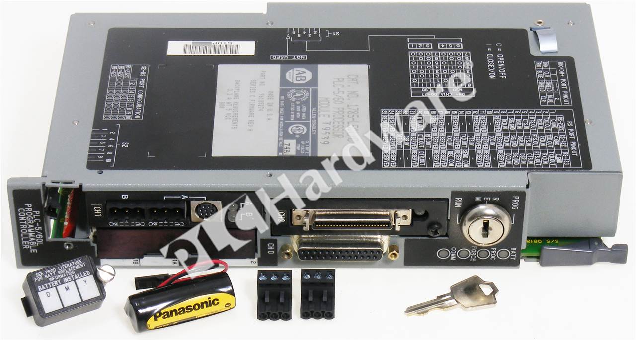 PLC Hardware - Allen Bradley 1785-L60L Series C, Surplus Open Pre-owned