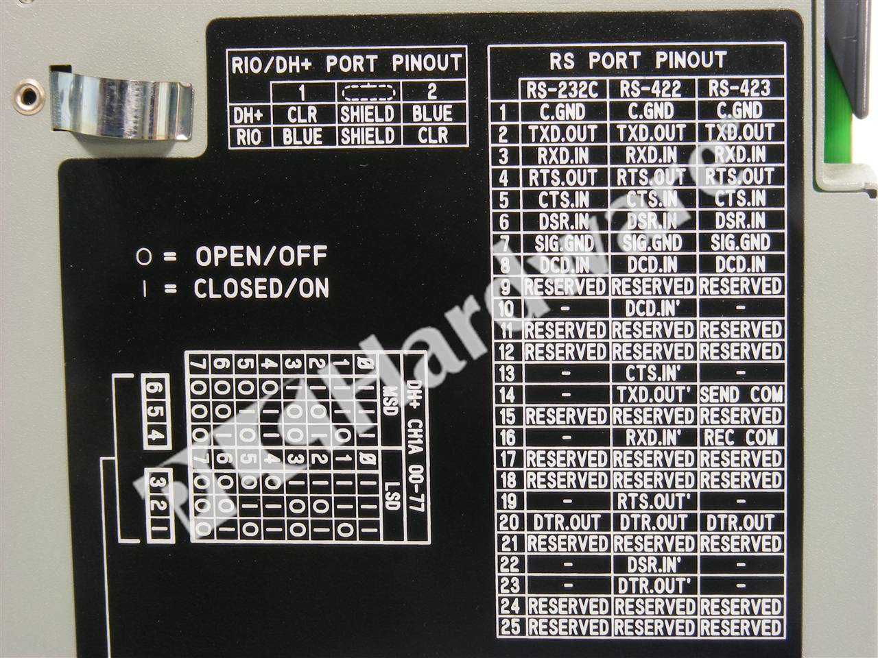 PLC Hardware - Allen Bradley 1785-L60L Series D, Used PLCH Packaging