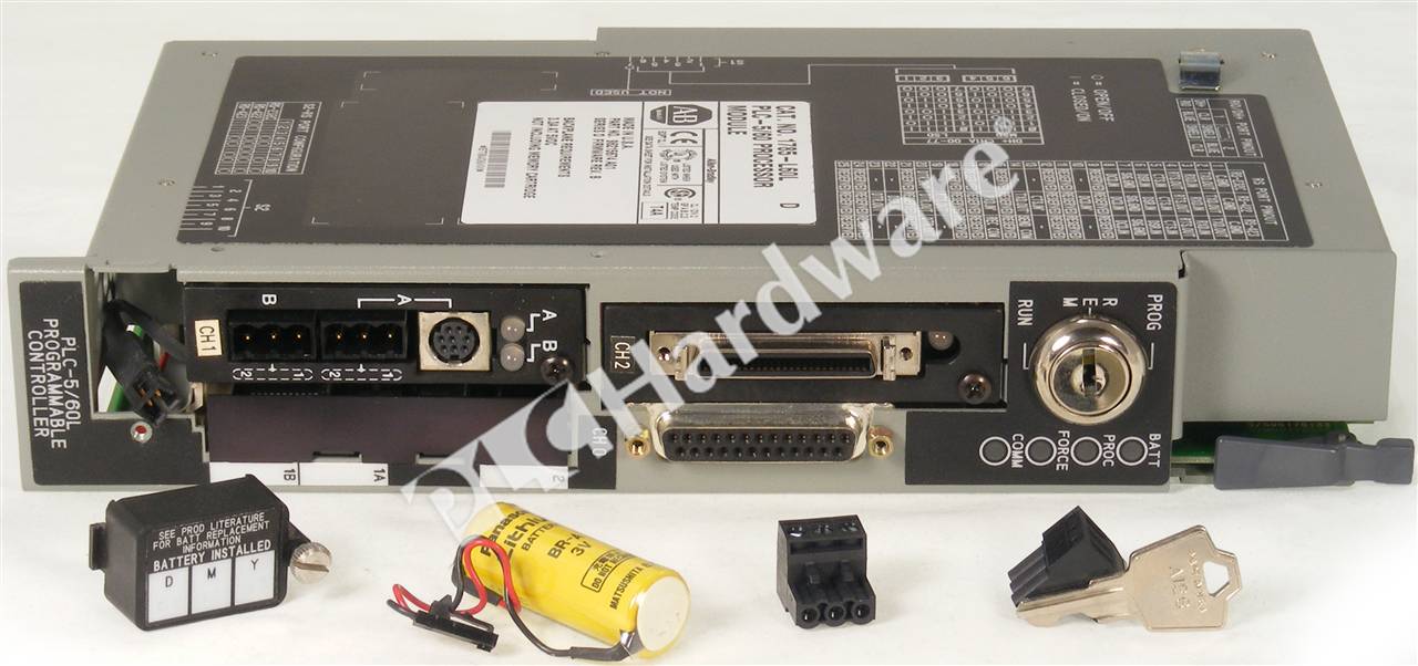 PLC Hardware - Allen Bradley 1785-L60L Series D, Used PLCH Packaging