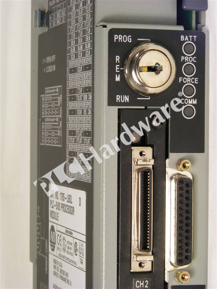 PLC Hardware - Allen Bradley 1785-L60L Series D, Used PLCH Packaging