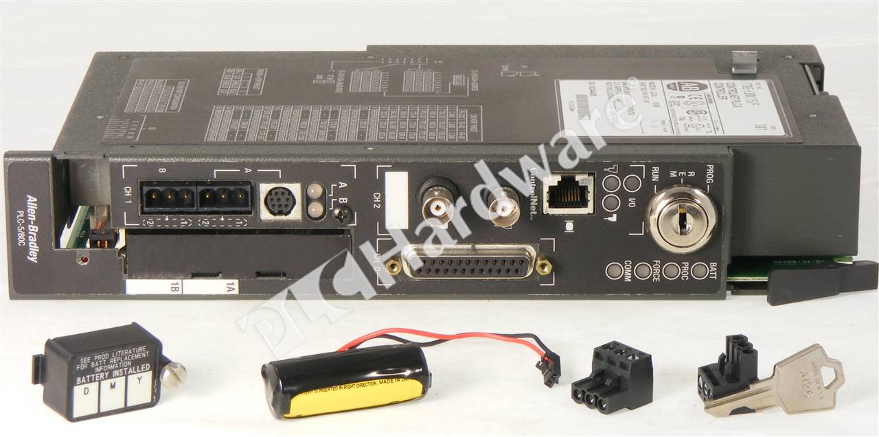 PLC Hardware - Allen Bradley 1785-L80C15 Series F, Surplus PLCH Pre-owned