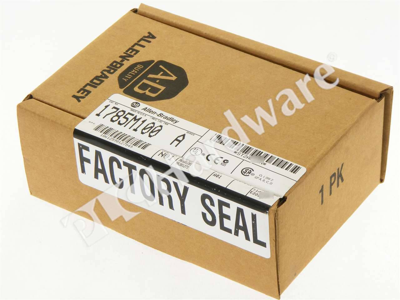 PLC Hardware - Allen Bradley 1785-M100 Series A, New Surplus Sealed