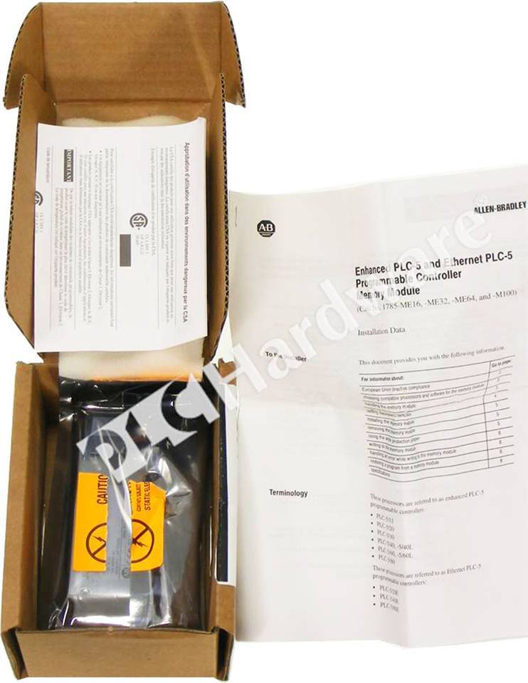 PLC Hardware - Allen Bradley 1785-ME16