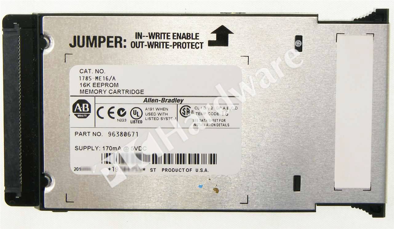 PLC Hardware - Allen Bradley 1785-ME16