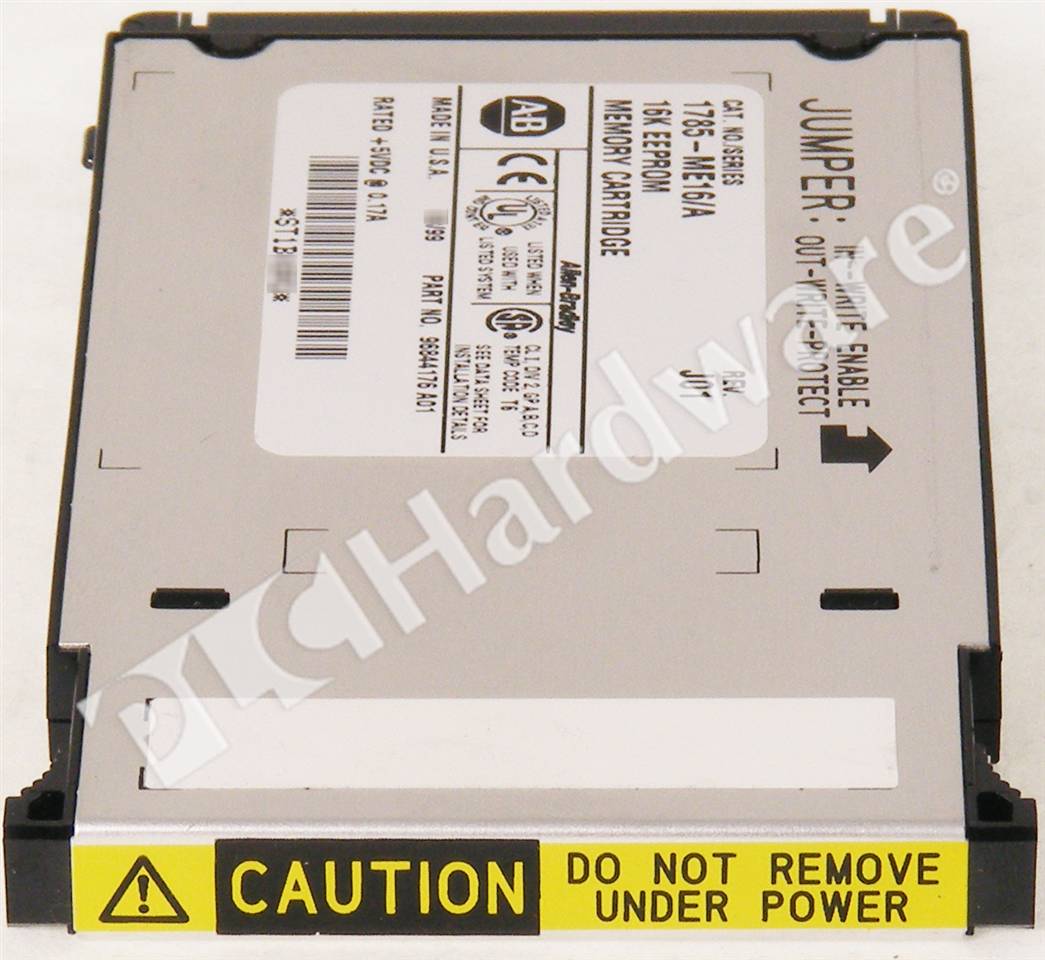 PLC Hardware - Allen Bradley 1785-ME16 Series A, Used PLCH Packaging