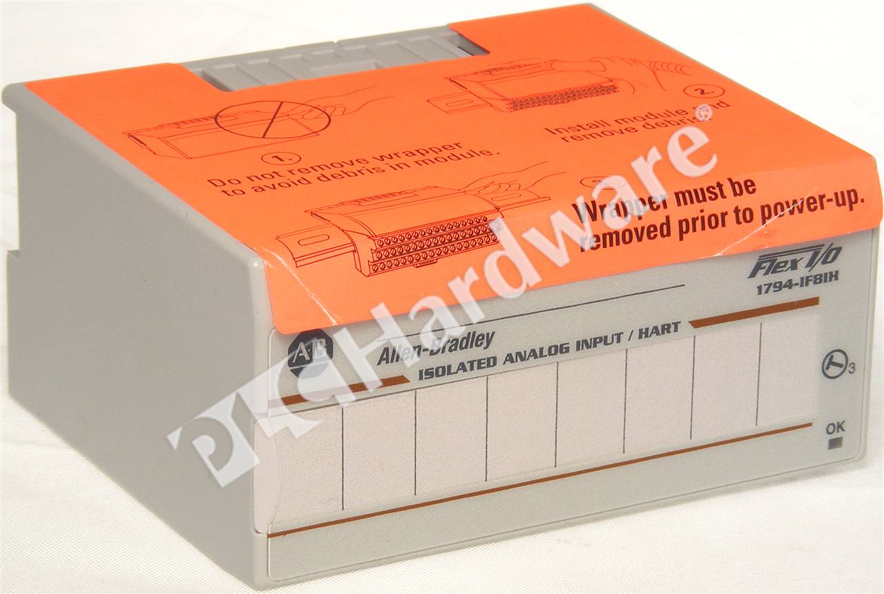 PLC Hardware: Allen-Bradley 1794-IF8IH Flex I/O 8-Ch Analog Input with HART