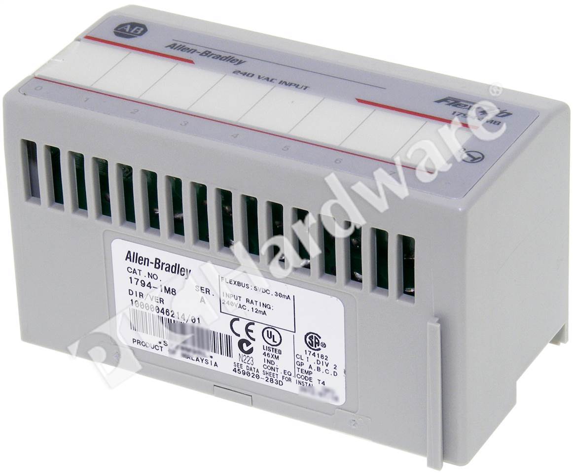 PLC Hardware - Allen Bradley 1794-IM8 Series A, Surplus PLCH Pre-owned