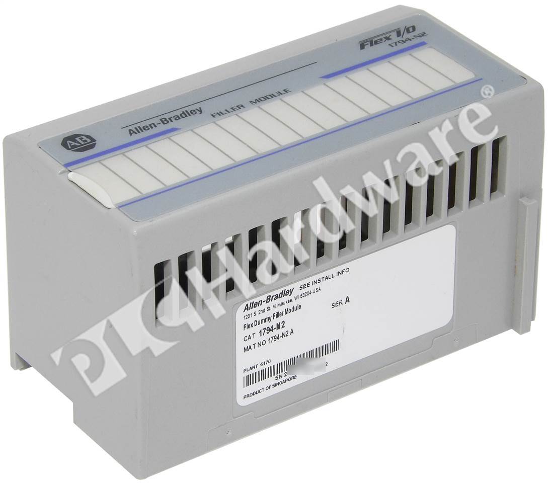 PLC Hardware: Allen-Bradley 1794-N2 FLEX I/O Dummy Filler Module, Slot ...