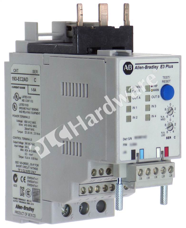 PLC Hardware - Allen Bradley 193-EC2AD Series C, Used PLCH Packaging