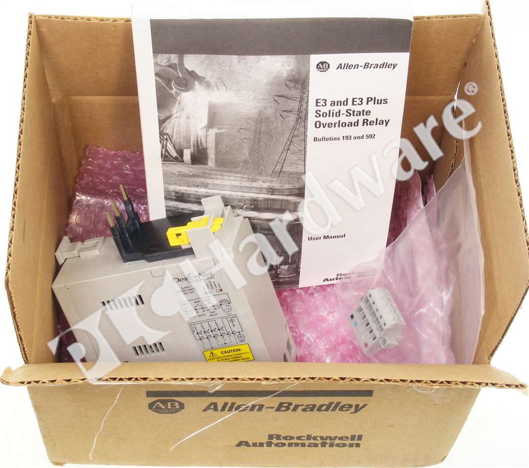 PLC Hardware: Allen-Bradley 193-EC2BB Electronic Motor Protection Relay ...